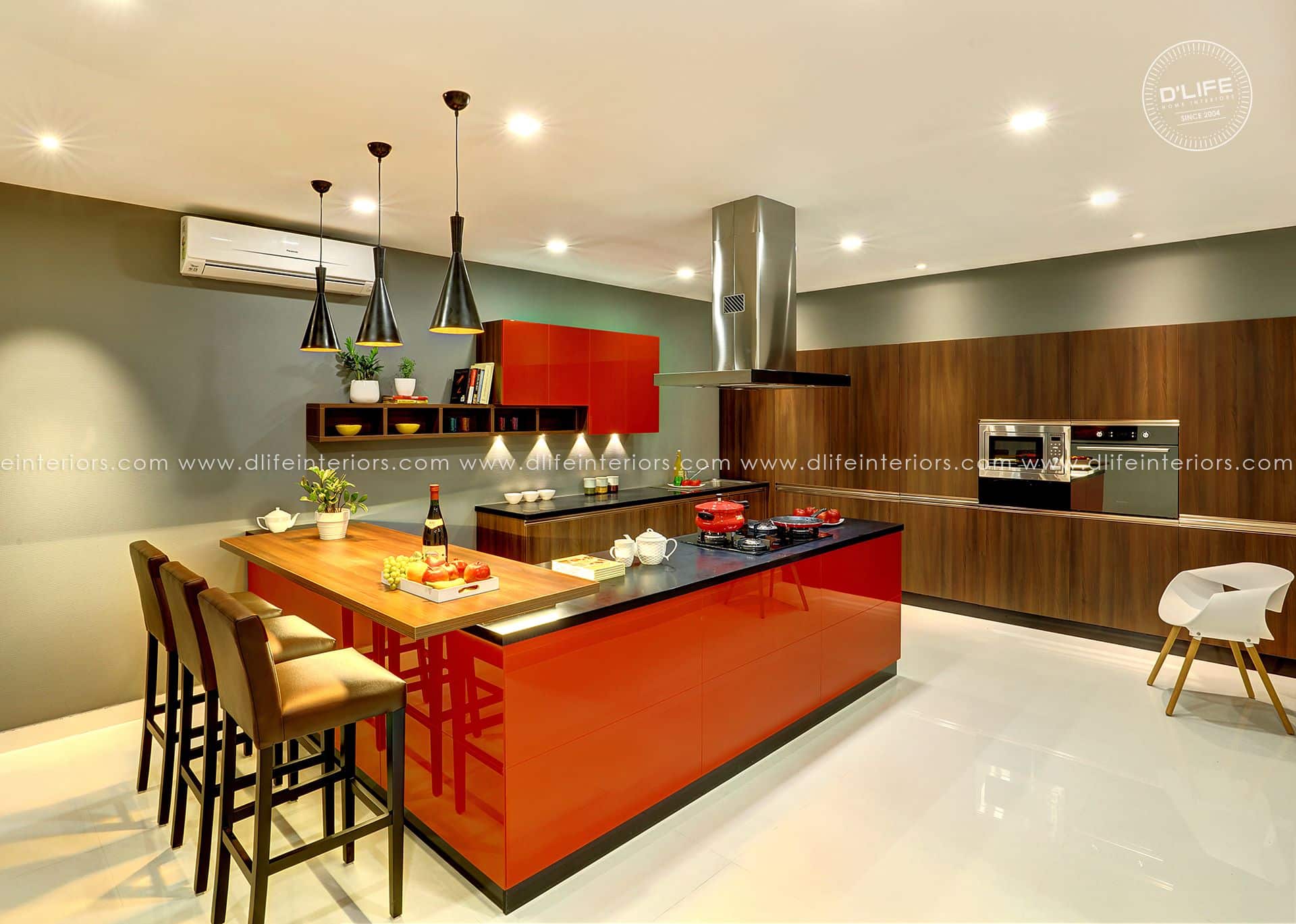 10 Interesting Modular Kitchen Design Ideas by DLIFE Interiors