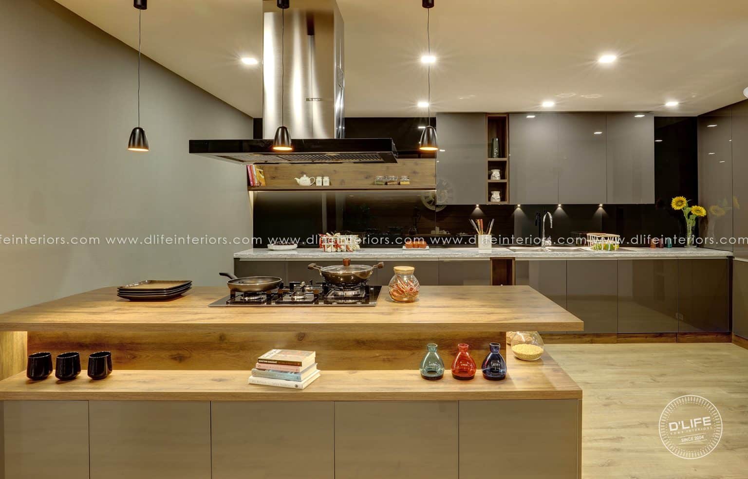 10 Interesting Modular Kitchen Design Ideas by DLIFE Interiors